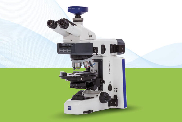 Microscopio para investigación y rutina en el laboratorio de materiales ...