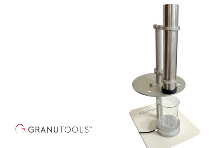 GranuFlow. Medidor de flujo de material granular | Guíalab