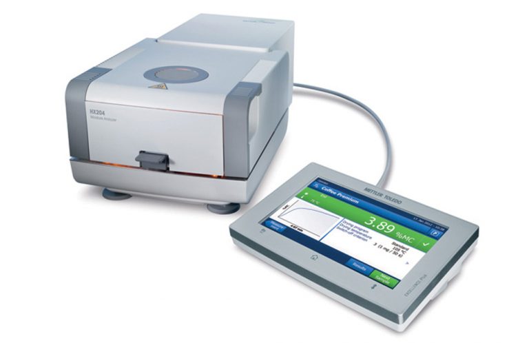 Analizadores de humedad halógeno HX204 / HS153 de Mettler Toledo. En ...